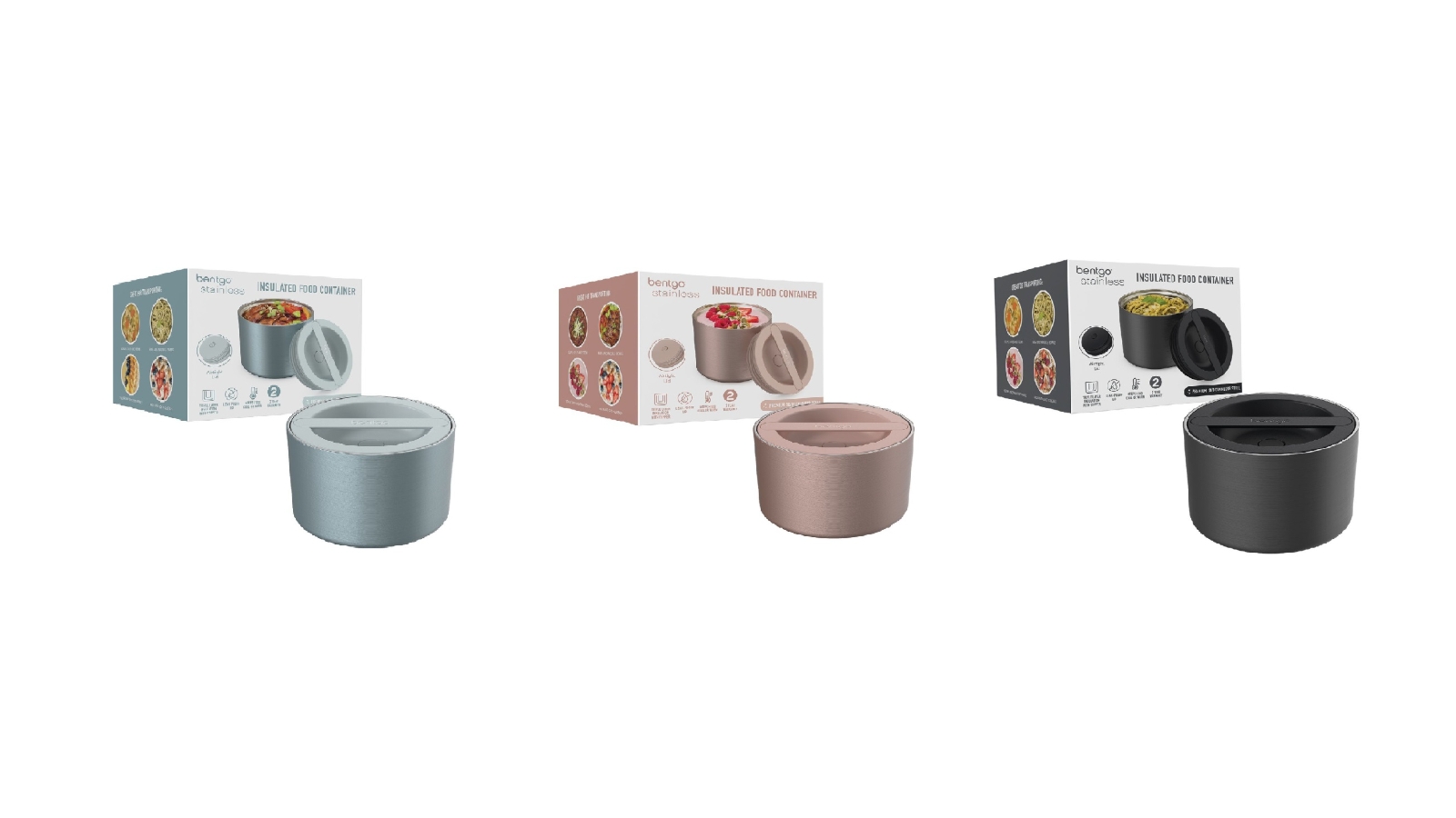 Bentgo Stainless Steel Insulated Food Pod 560ml | Harvey Norman