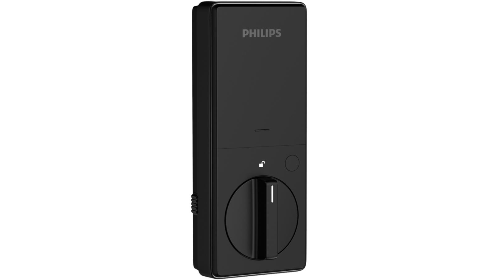 Phillips 1000 Series External DIY Deadbolt Lock - Black | Harvey Norman