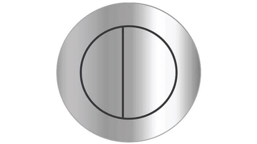 Parisi Actuator Button for Toilet Suite Cisterns - Chrome | Harvey Norman