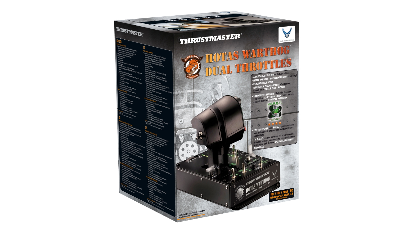 Thrustmaster Hotas Warthog Dual Throttles | Harvey Norman