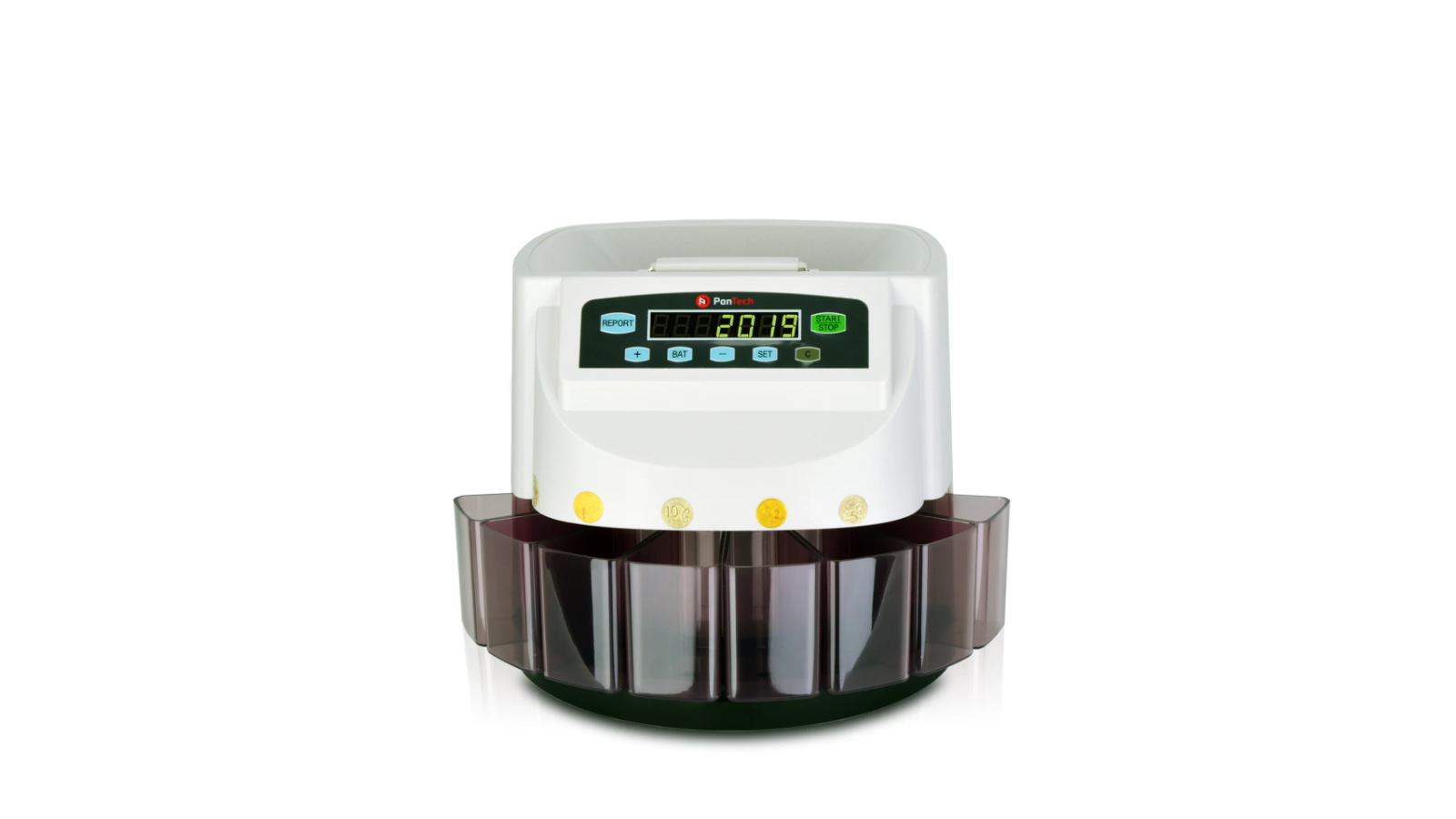 PanTech Australian Coin Sorter Counter - White Colour | Harvey Norman