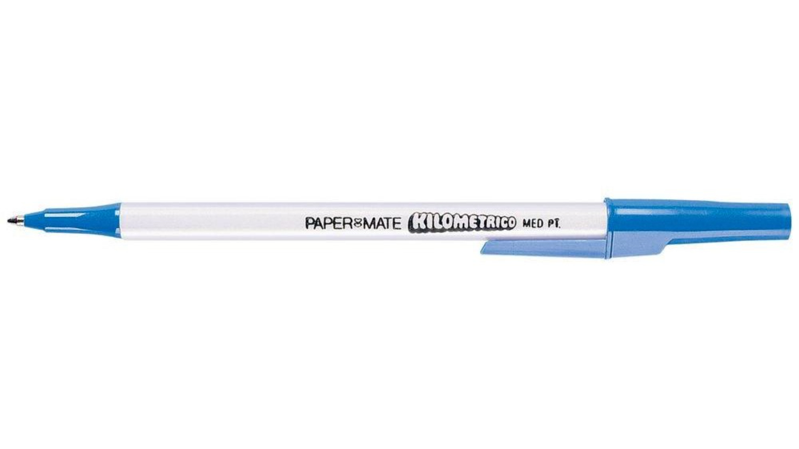 Papermate Box of 50 Kilometrico Medium Ballpoint Pen - Blue | Harvey Norman