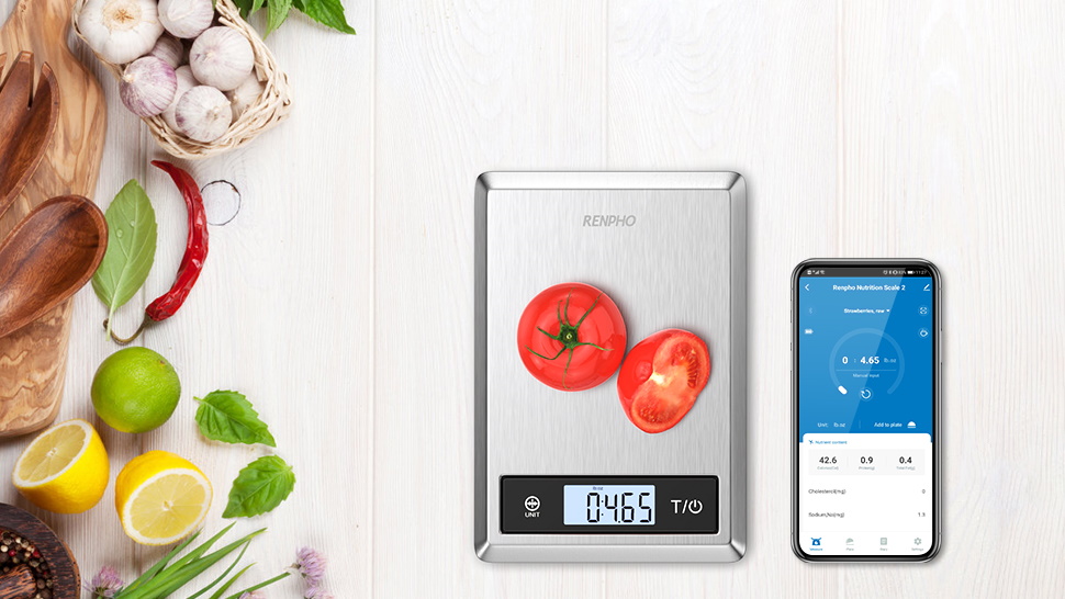Renpho Smart Nutritional Scale | Harvey Norman