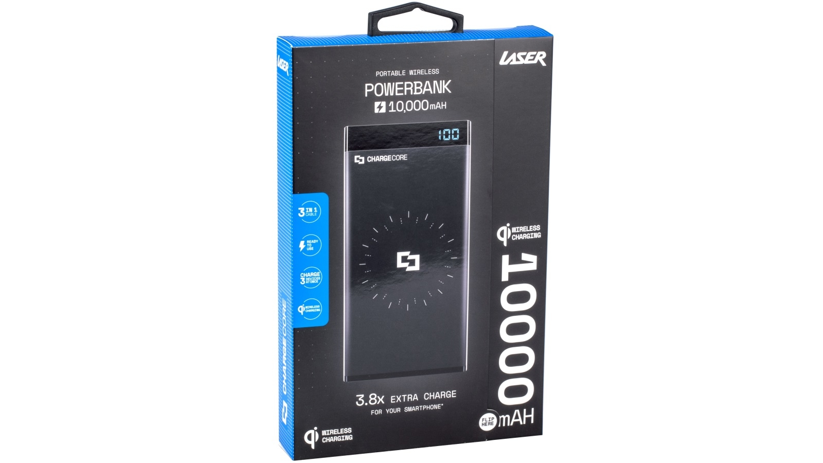 Laser 10000mAh Wireless Power Bank | Harvey Norman