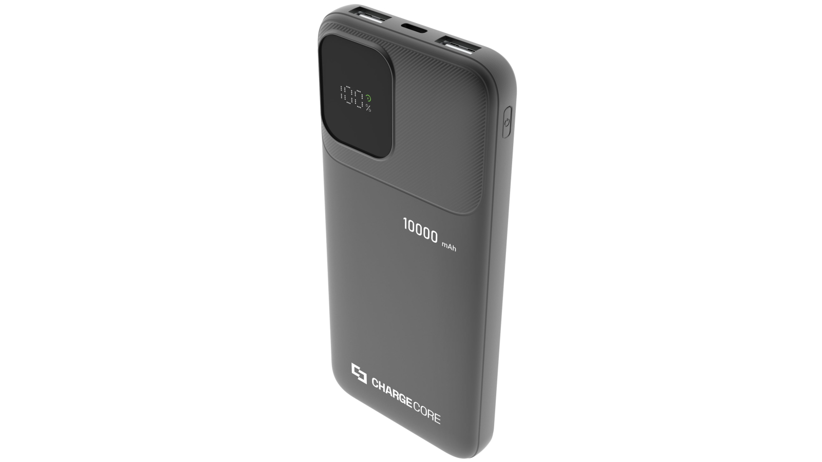 Laser ChargeCore SafeCharge Max 10000mAh Powerbank - Black | Harvey Norman