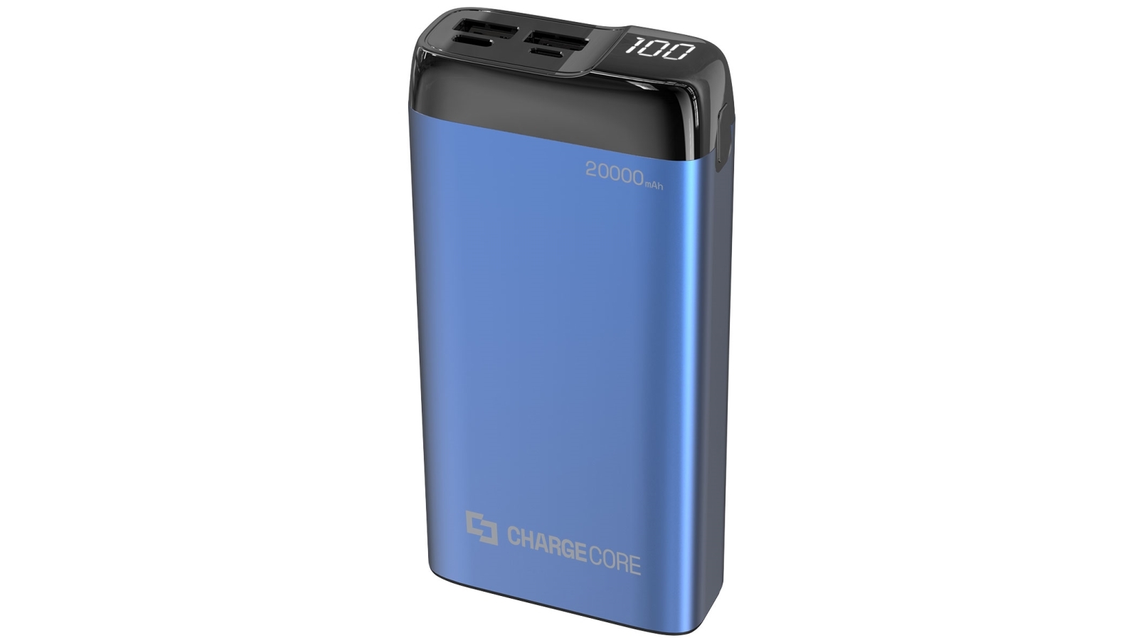 Laser 20000mAh Power Bank with LED Display - Blue | Harvey Norman