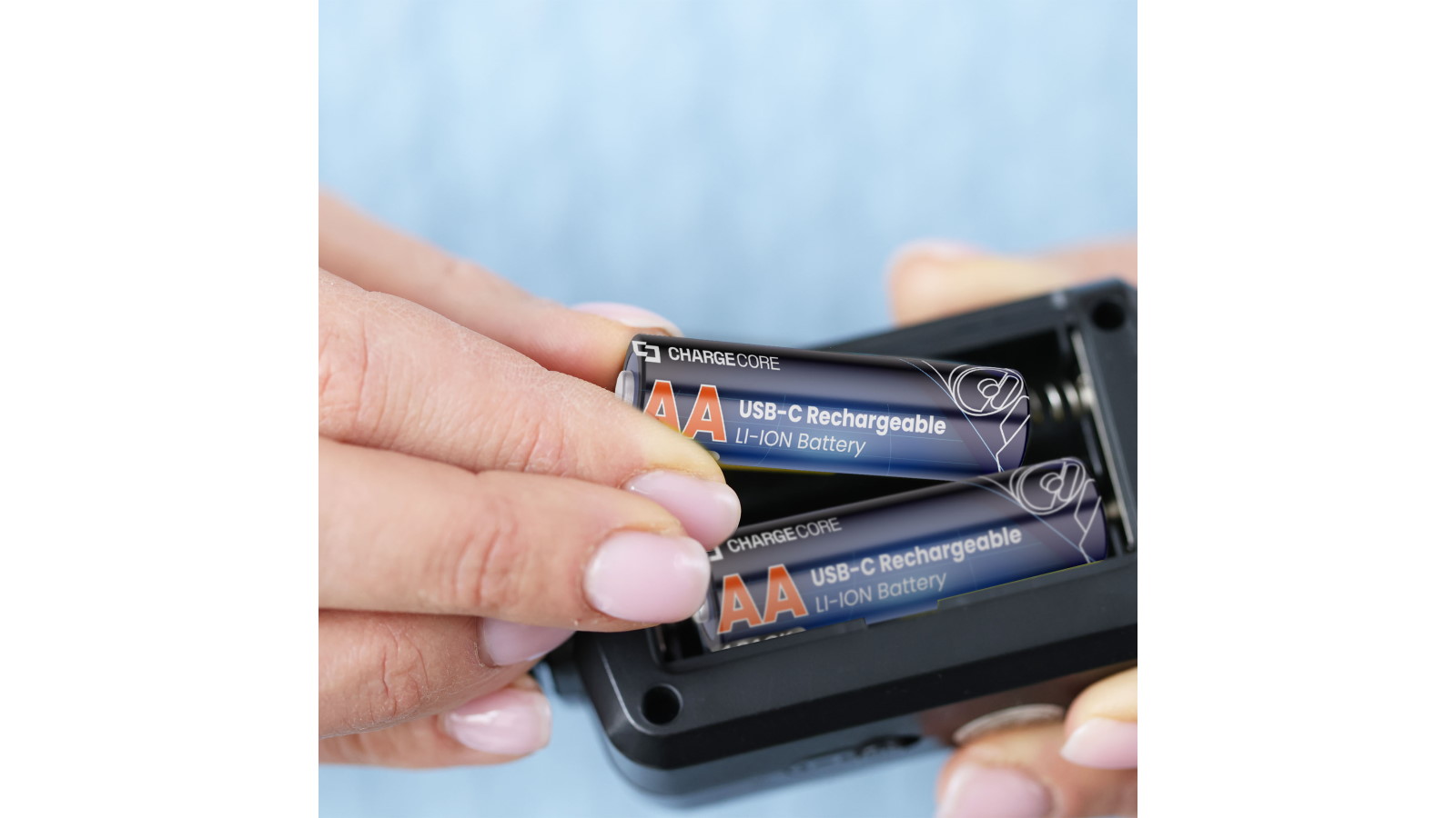 Laser ChargeCore 1.5V AA USB-C Rechargeable Li-ion Battery - 4-Pack ...