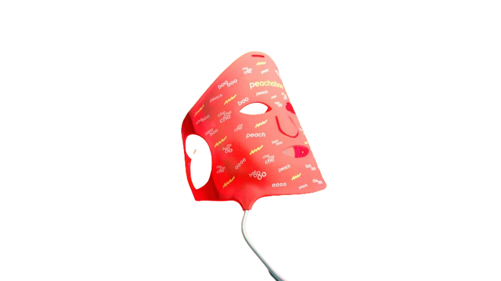 Peachaboo Pro Glo Silicone LED Light Therapy Mask | Harvey Norman