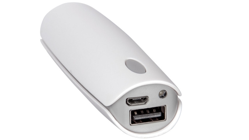 Precision 2500mAh Power Bank - White | Harvey Norman