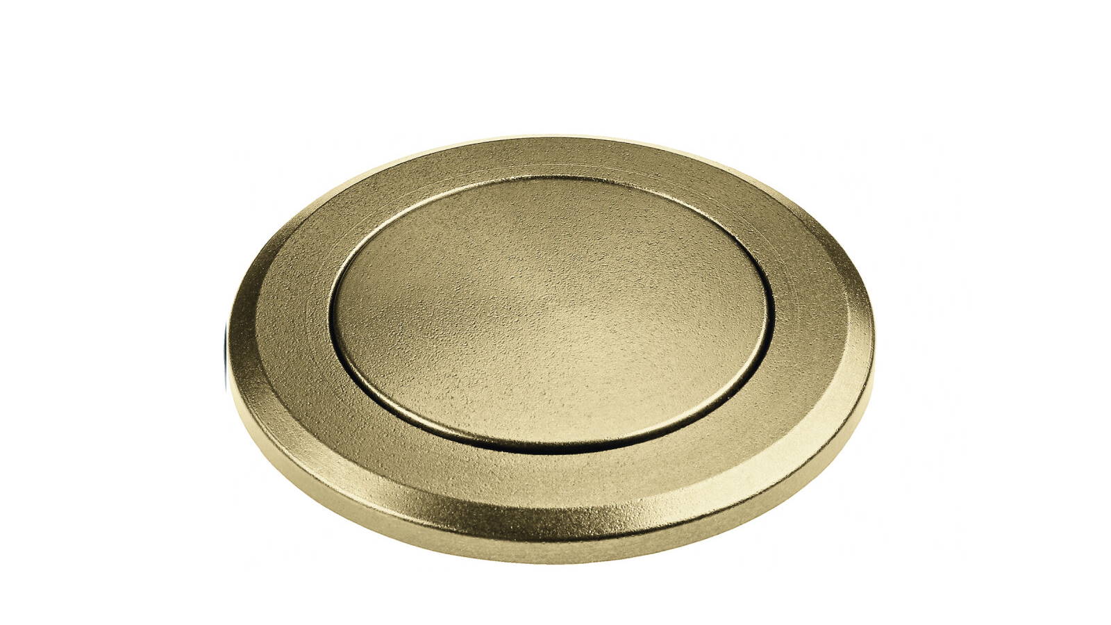 Franke Round Push Button - Gold | Harvey Norman