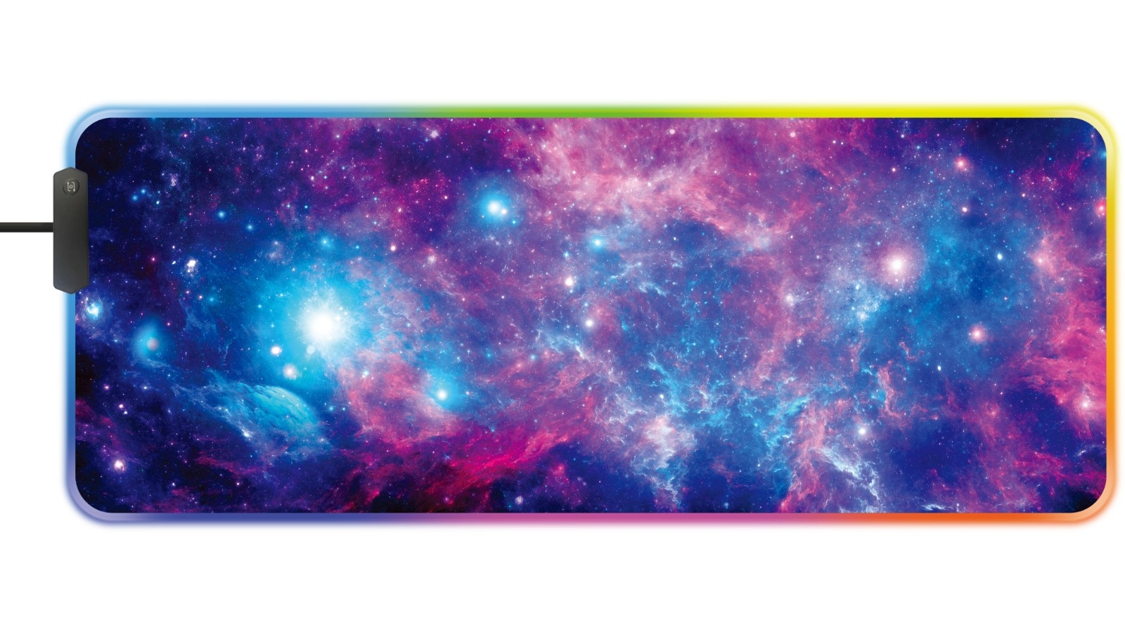 Powerwave RGB XL Gaming Mouse Pad - Galaxy | Harvey Norman