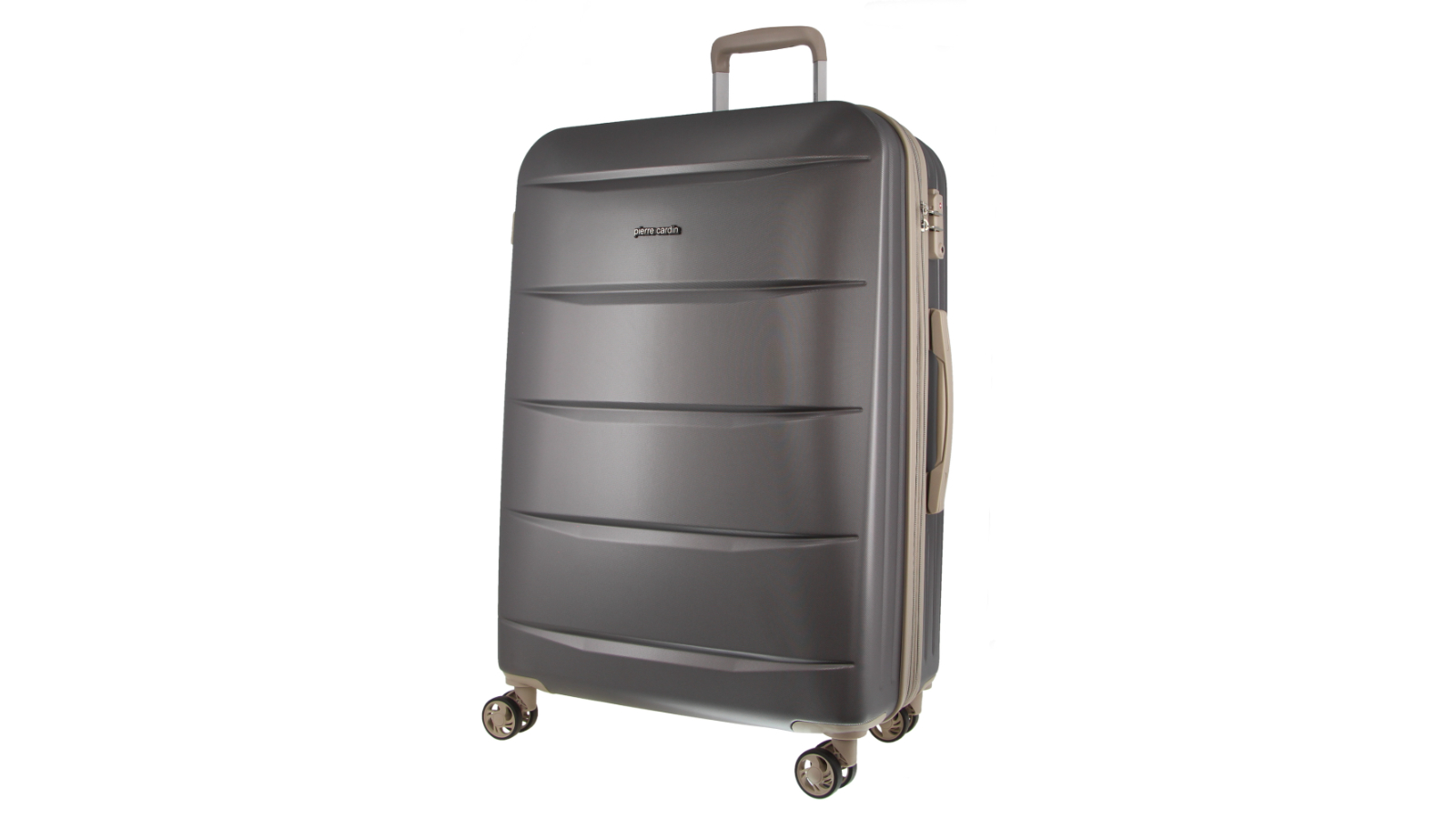 Pierre Cardin Graphite Hard Shell Case - Large | Harvey Norman