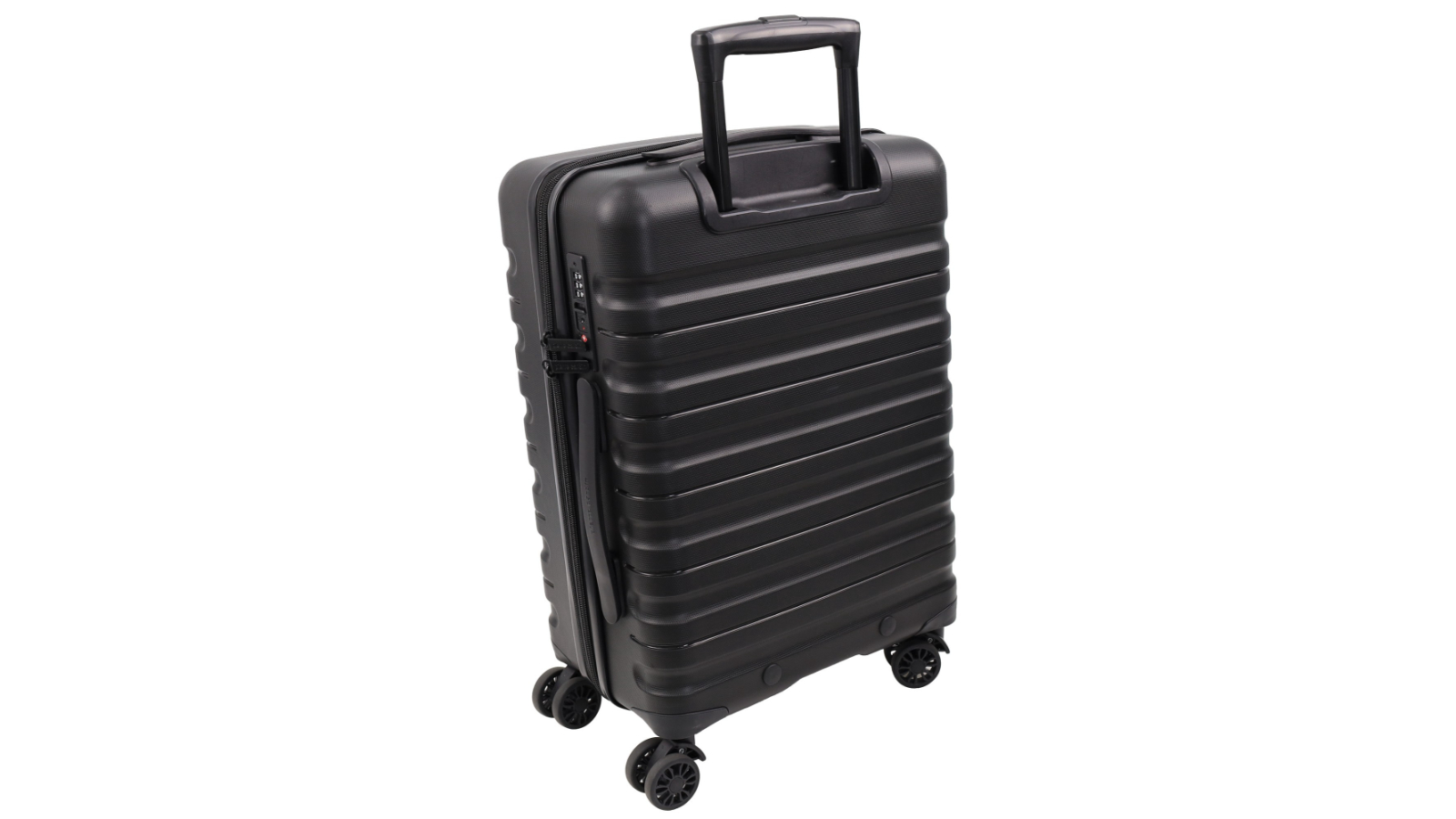 Pierre Cardin 54cm Hard Shell Cabin Case - Black | Harvey Norman