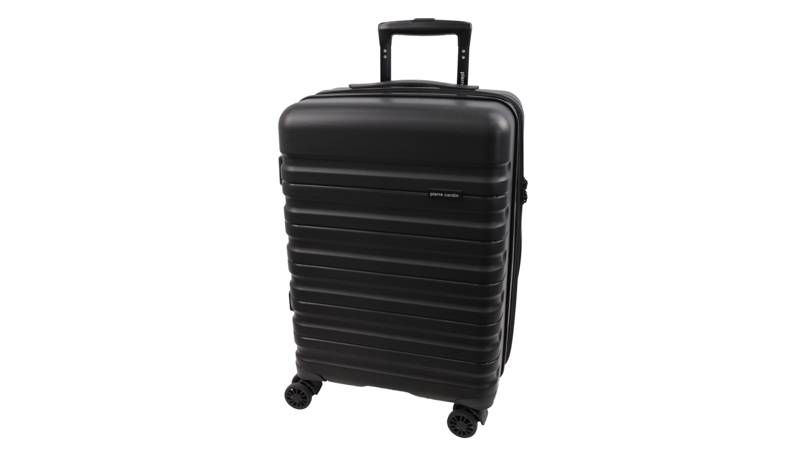 Pierre Cardin 54cm Hard Shell Cabin Case - Black | Harvey Norman