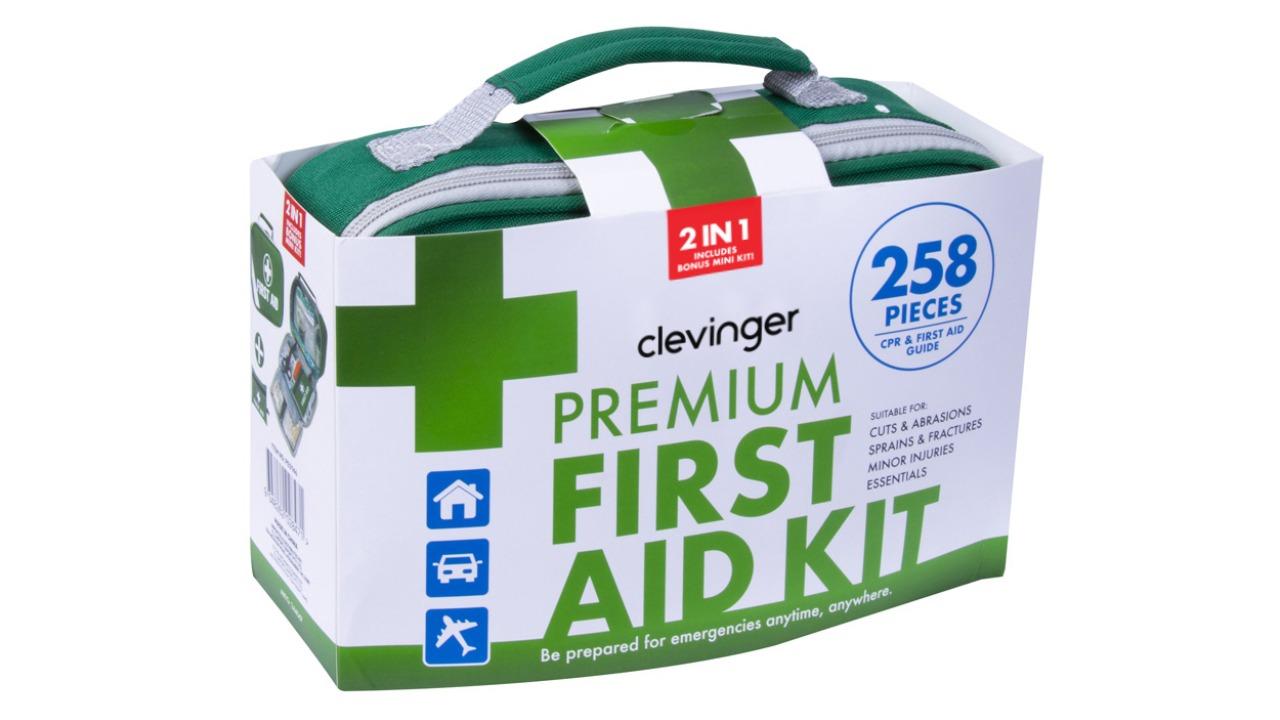 BR Medical 258 Piece Premium Medical First Aid Kit | Harvey Norman