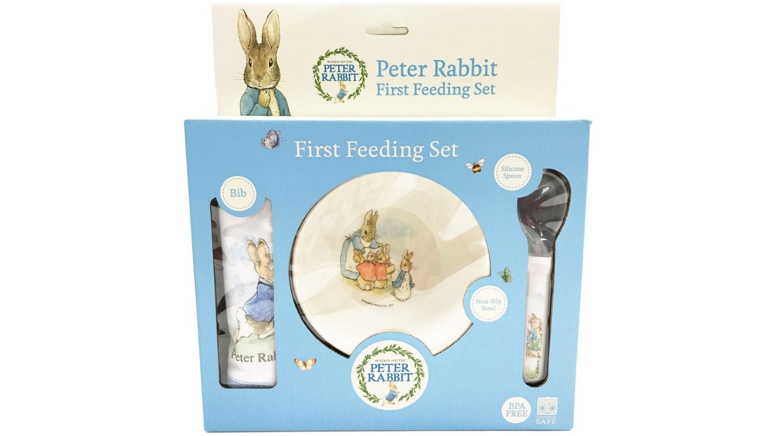 Potter Peter Rabbit First Feeding Set | Harvey Norman