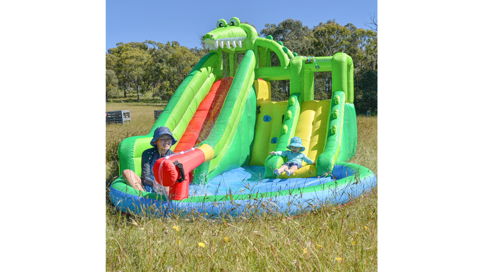 Lifespan Kids Crocadoo Slide and Splash | Harvey Norman