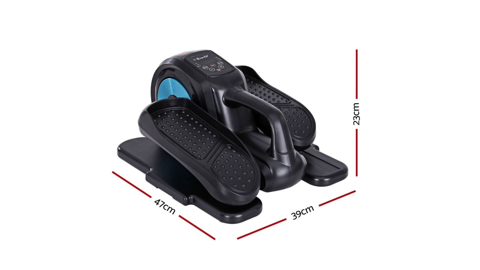 Everfit 50W Mini Pedal Elliptical Cross Bike Exerciser - Blue | Harvey ...