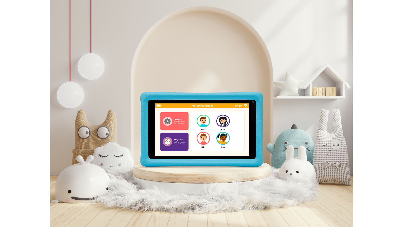 Pebble Gear 7-inch Kids Tablet - Blue | Harvey Norman