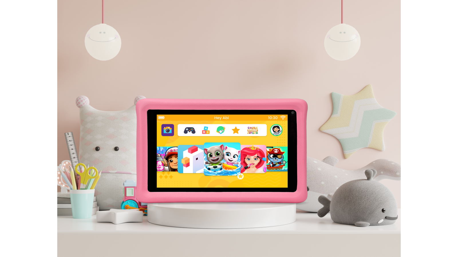 Pebble Gear 7-inch Kids Tablet - Pink | Harvey Norman