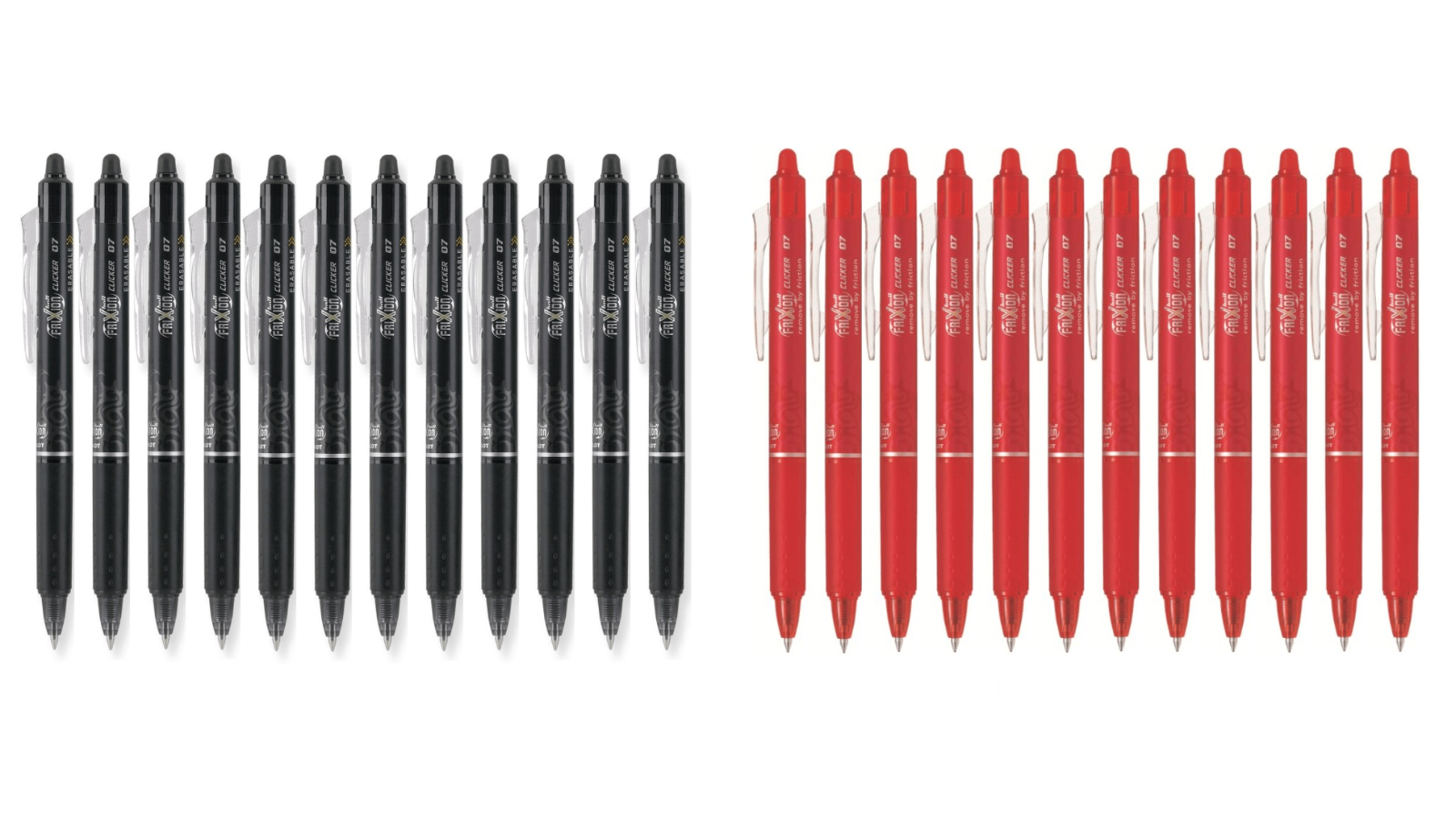 Pilot Box of 12 Frixion Clicker Erasable Gel Ink Pen | Harvey Norman