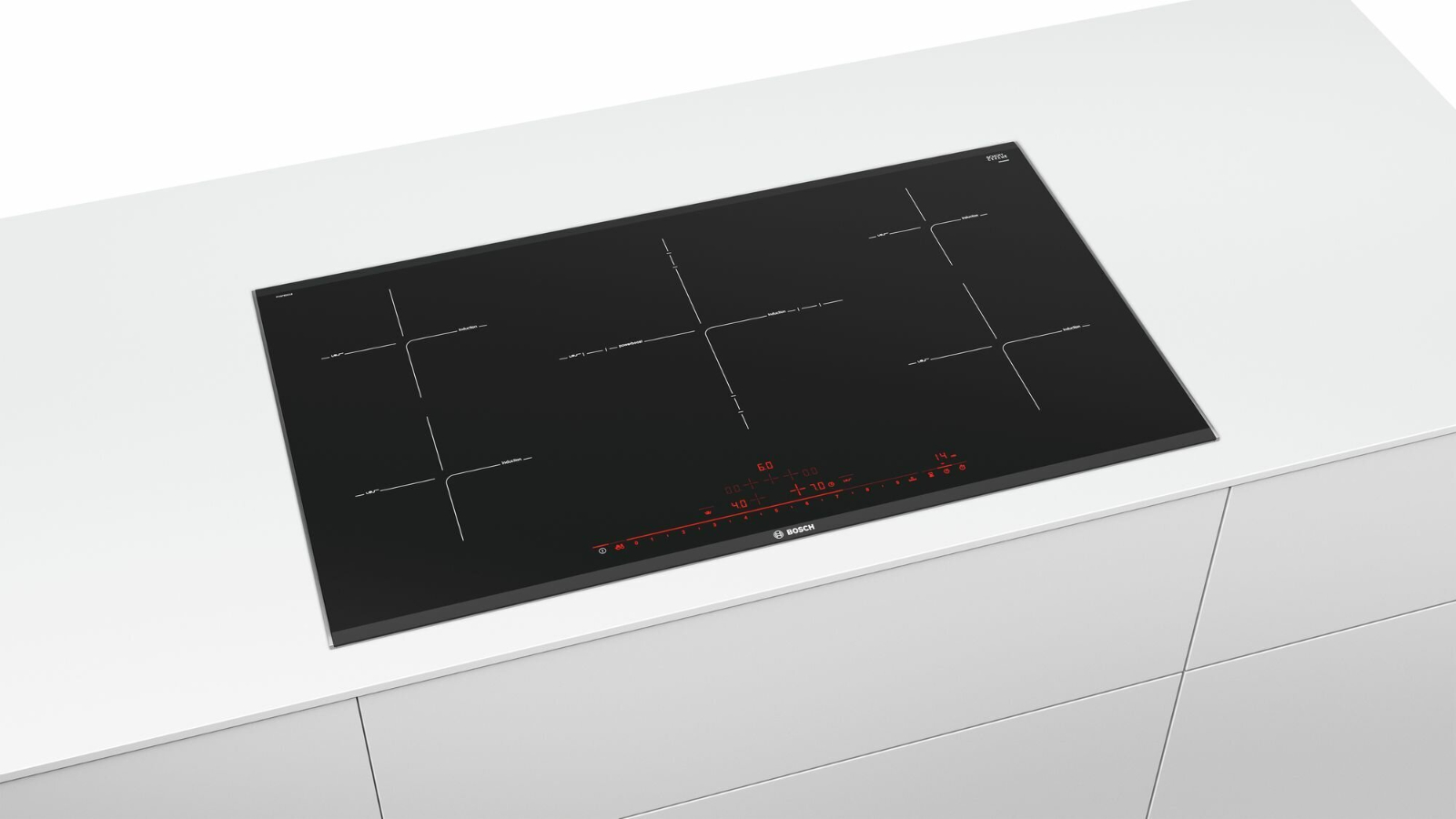 Bosch 900mm Series 8 5 Zone Induction Cooktop | Harvey Norman