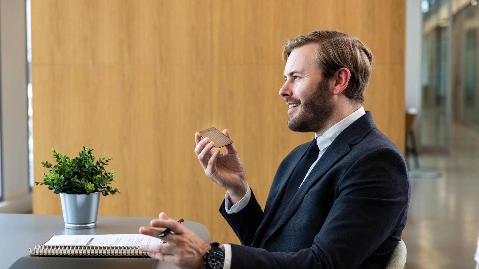 Plaud Note AI Voice Recorder (Silver) with Magnetic Case | Harvey Norman