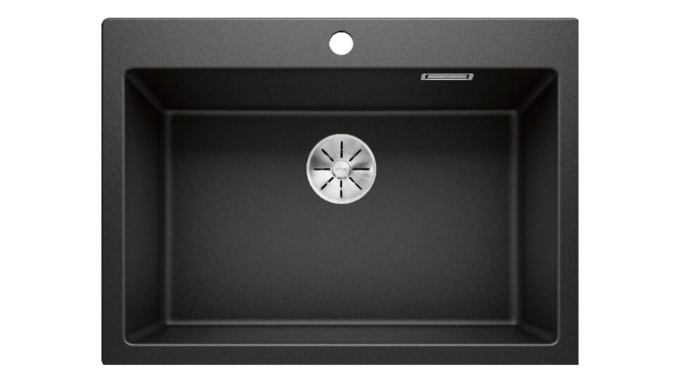 Blanco Pleon 8 Single Bowl Inset Sink - Black | Harvey Norman