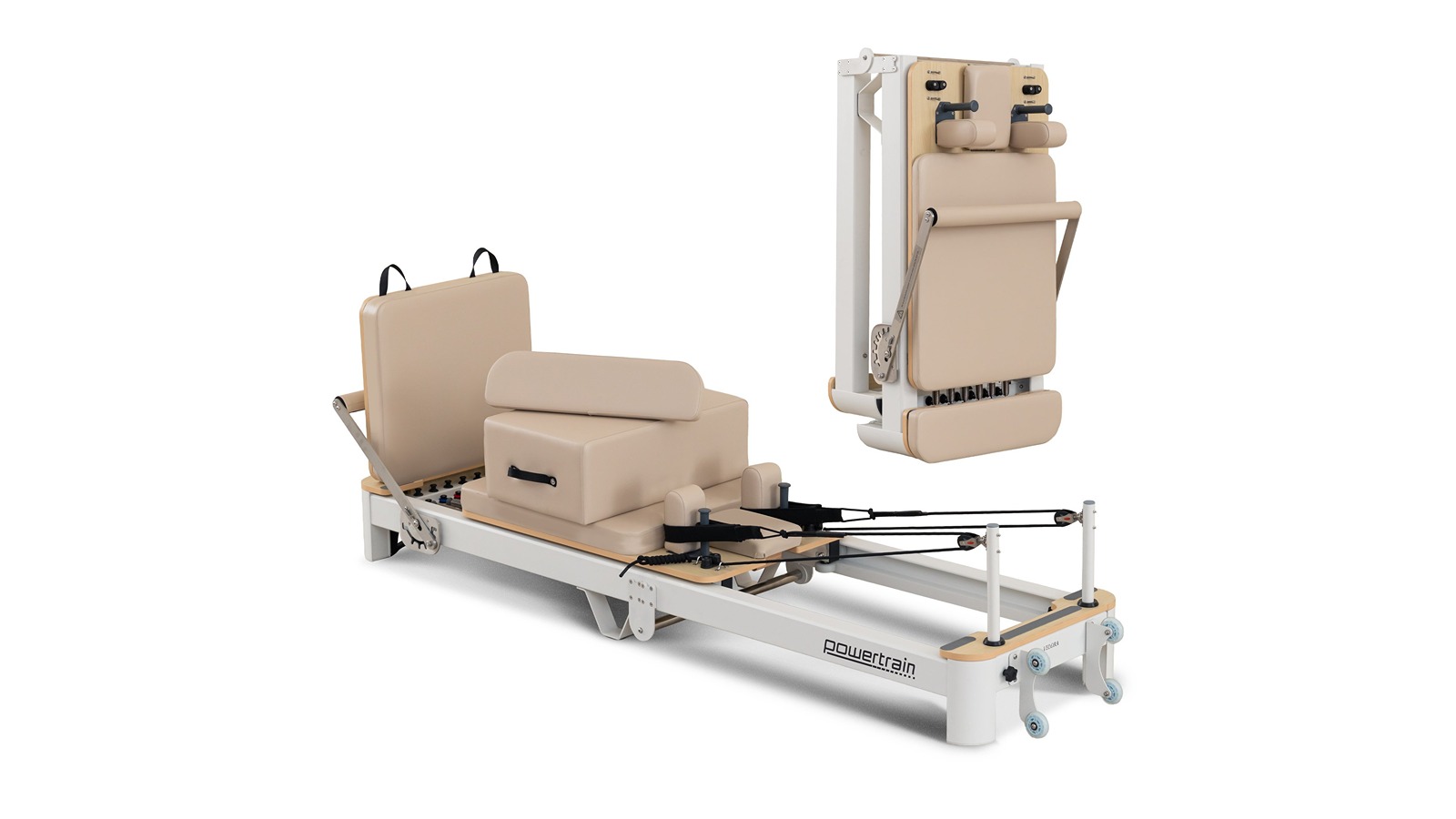 PowerTrain Velora Aluminium Multifunctional Reformer Pilates Machine ...