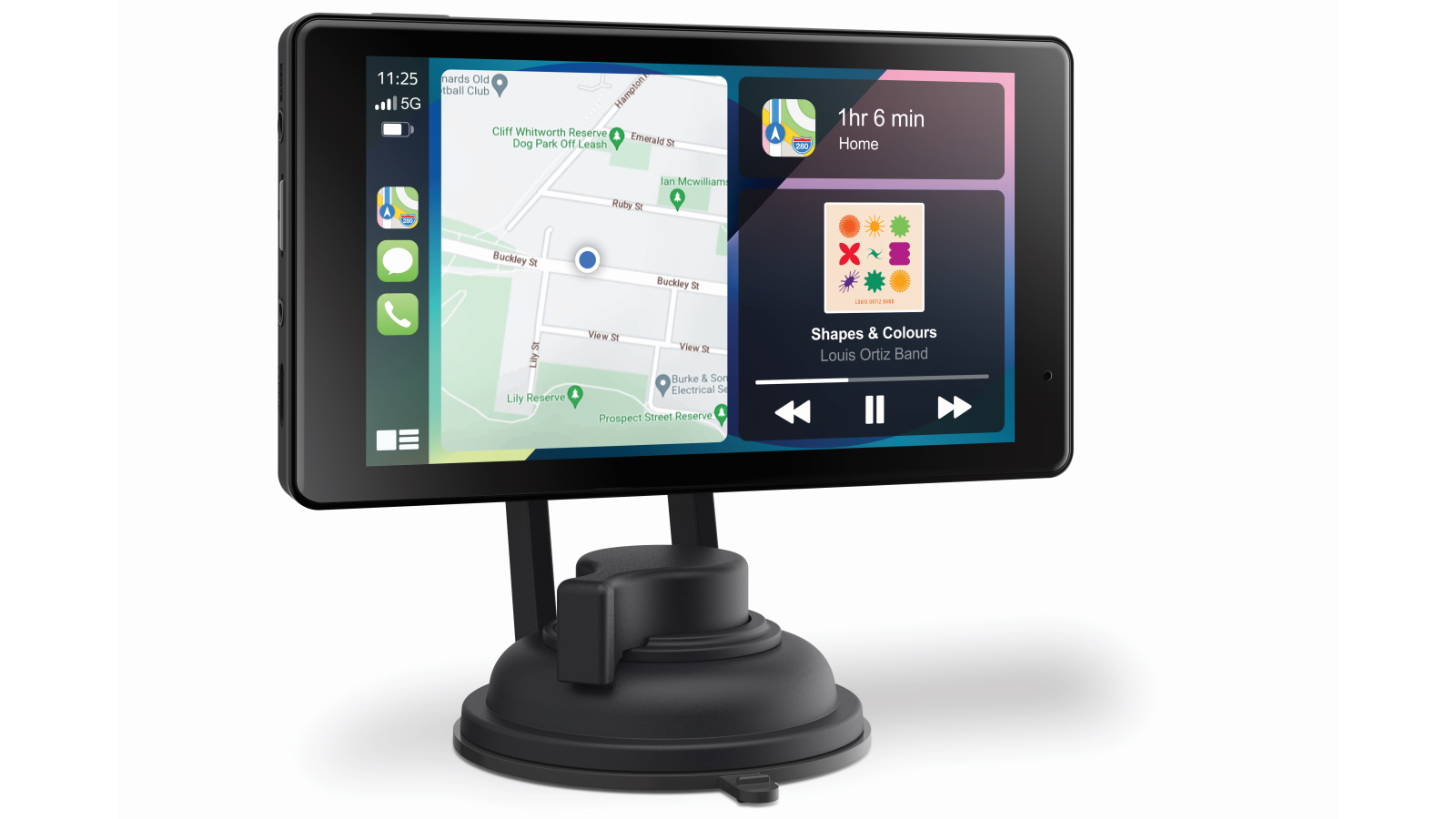 Parkmate ClearView 51 5-inch Wireless Smart Monitor with Front Dash ...