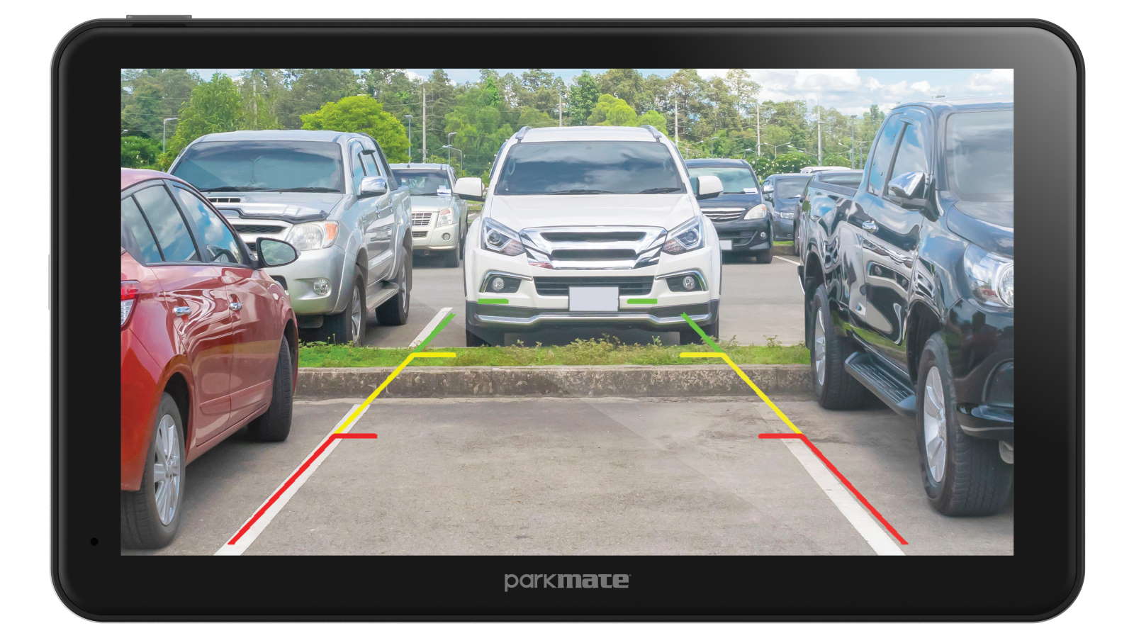 Parkmate ClearView 72 7-inch Wireless Smart Monitor with Dual Channel Dash Camera | Harvey Norman