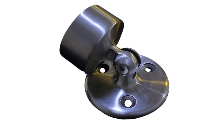 Gilani Engineering 5.08cm Stainless Steel Wall Mounted Post Bracket ...