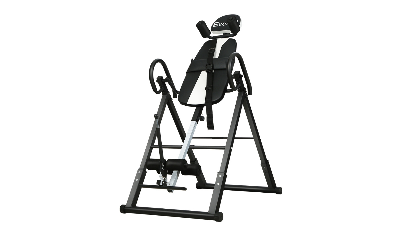 Everfit Home Gym Inversion Table Gravity Exercise - Grey | Harvey Norman