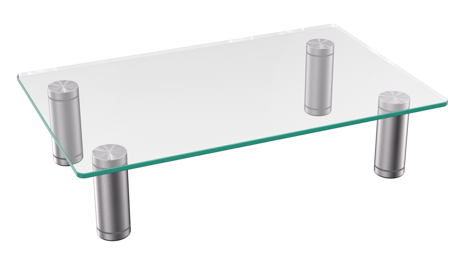 ONE Tempered Glass Monitor Riser | Harvey Norman
