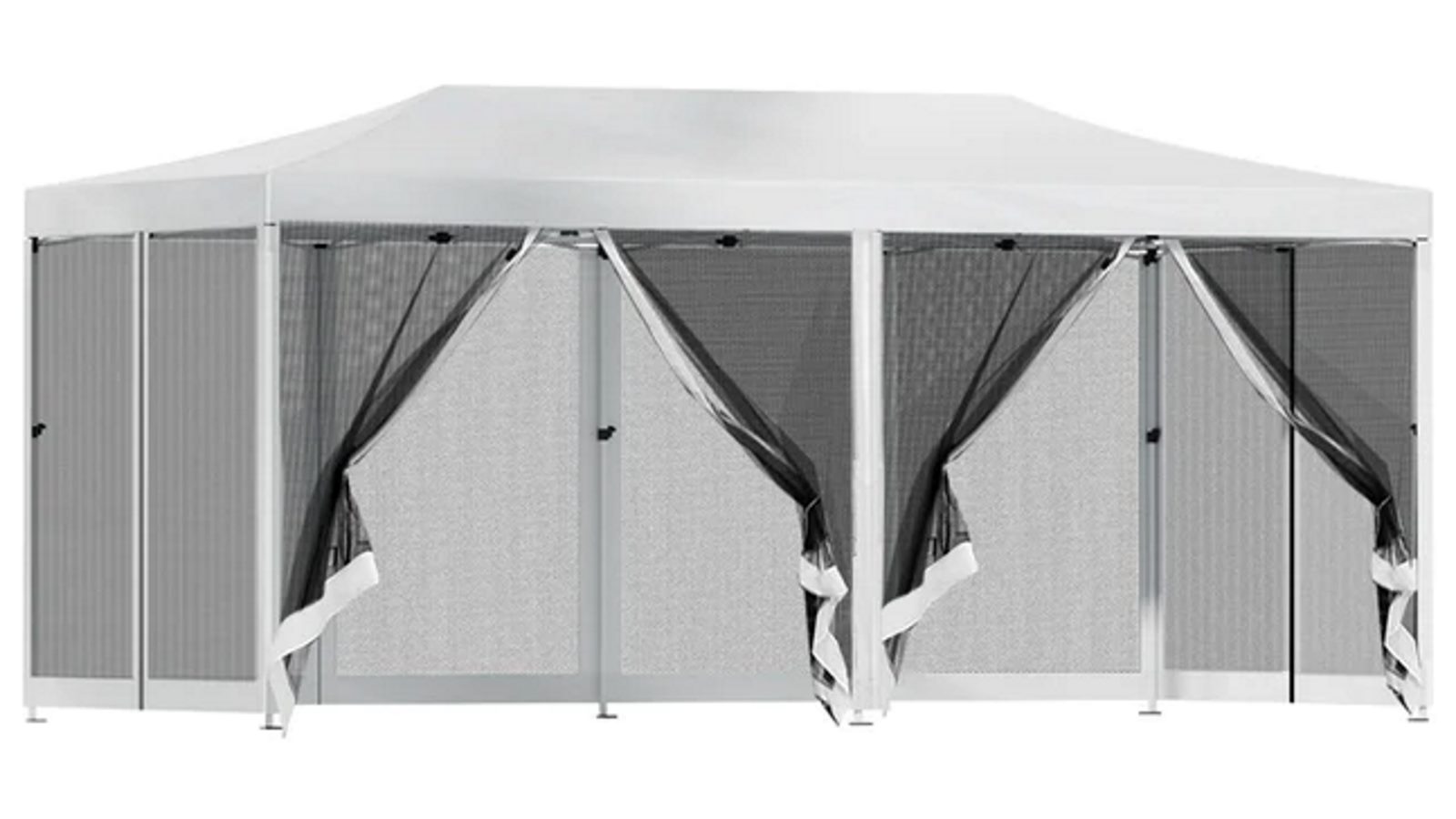 Instahut 3x6m Gazebo Pop Up Marquee Wedding Party Outdoor Canopy Tent ...