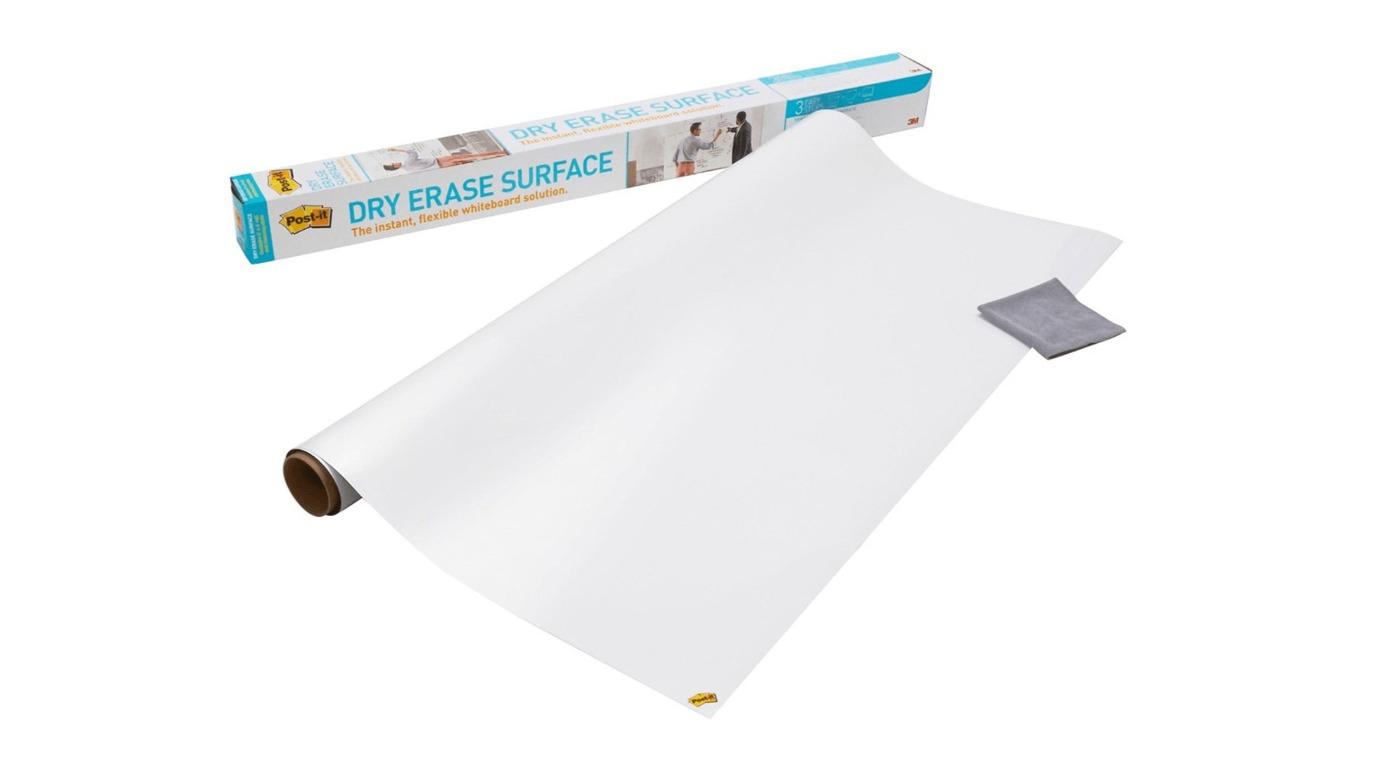 Post-It Dry Erase Surface Roll - 120 x 90cm | Harvey Norman