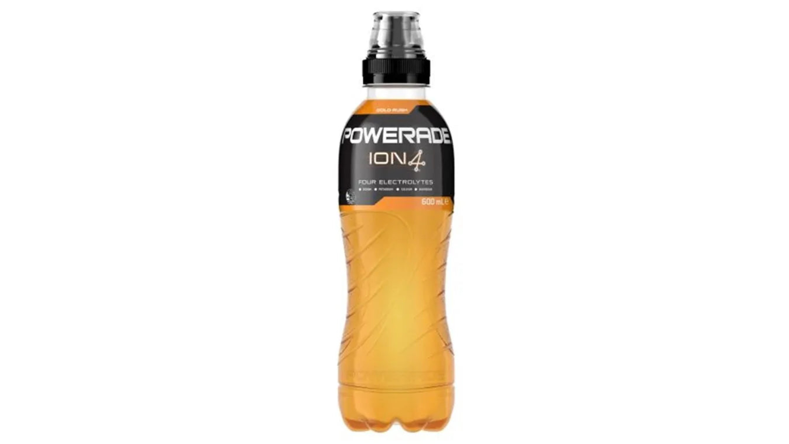 Powerade 600ml Gold Rush Wallaby ION4 Sports Electrolytes Drink - Pack ...