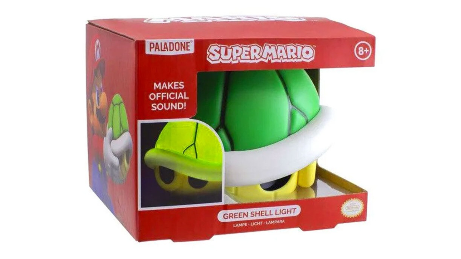 Nintendo Kids Super Mario Game Shell Light - Green | Harvey Norman