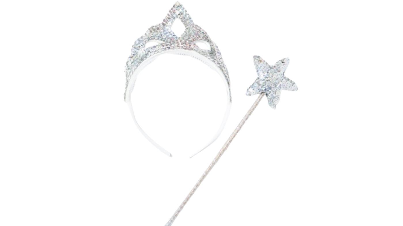 Lets Dress Up Princess Sparkle Pack - Silver | Harvey Norman