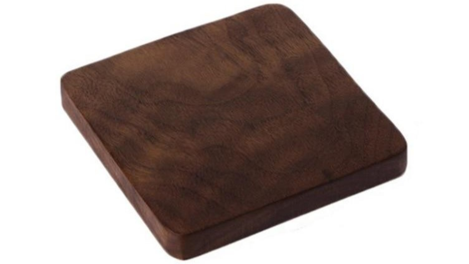 HOD Eco-Friendly Dark Beechwood Square Flat Coasters | Harvey Norman