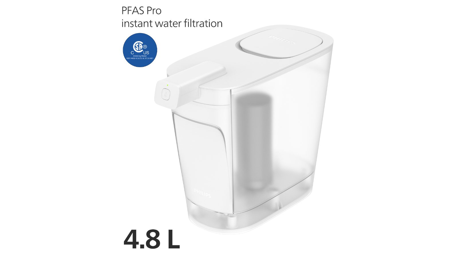 Philips Powered Pitcher Filtration - X-Large | Harvey Norman