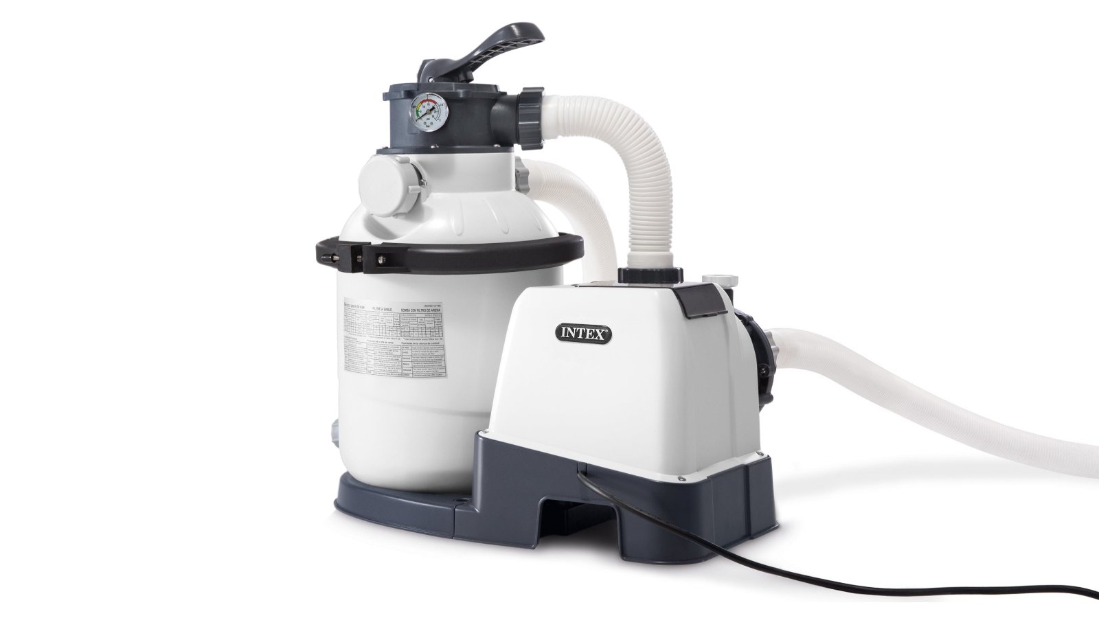 Intex Pool Pump and Sand Filter 1500g/pl | Harvey Norman