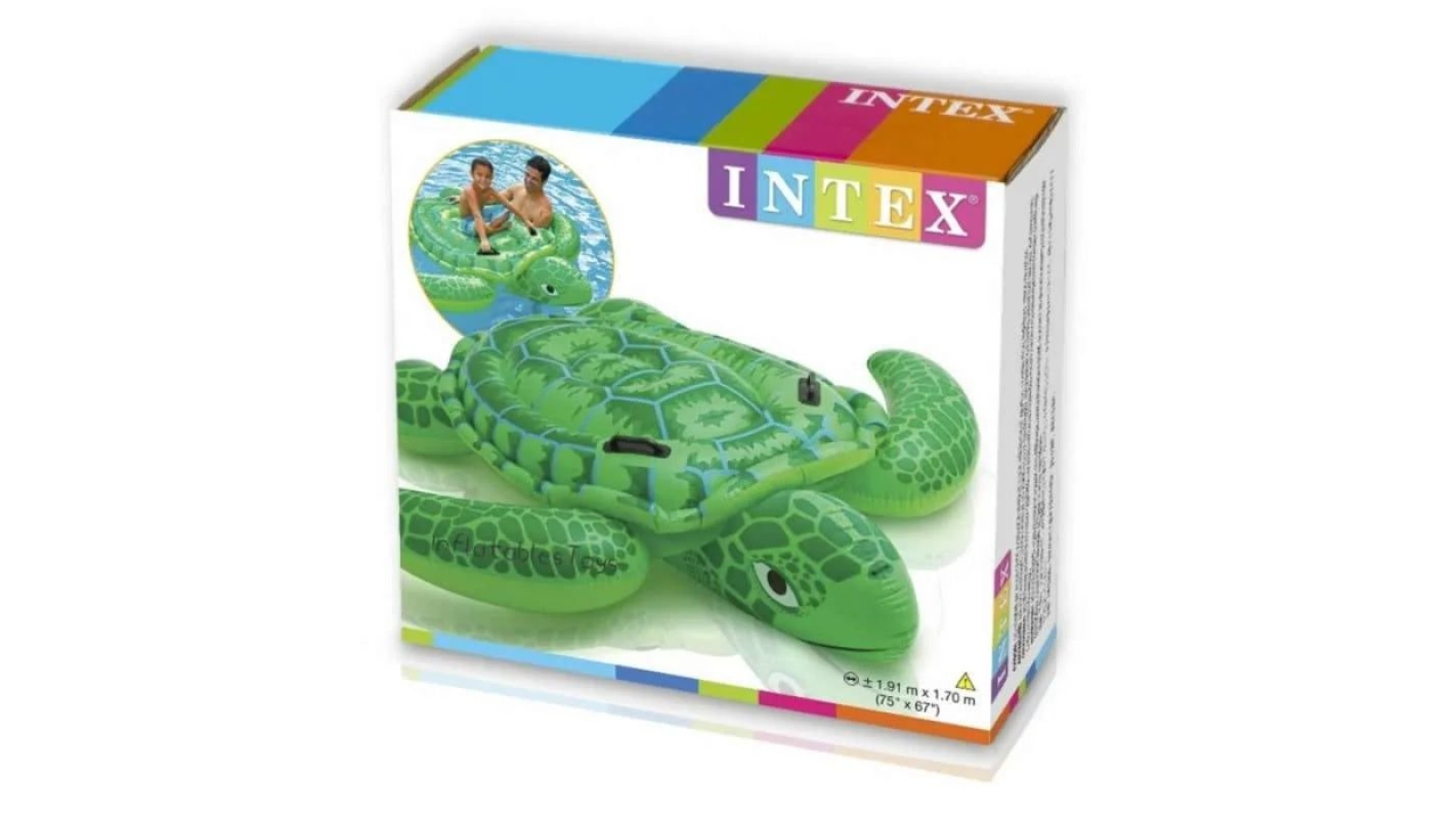 Intex Sea Turtle Giant Ride-On Pool Float | Harvey Norman