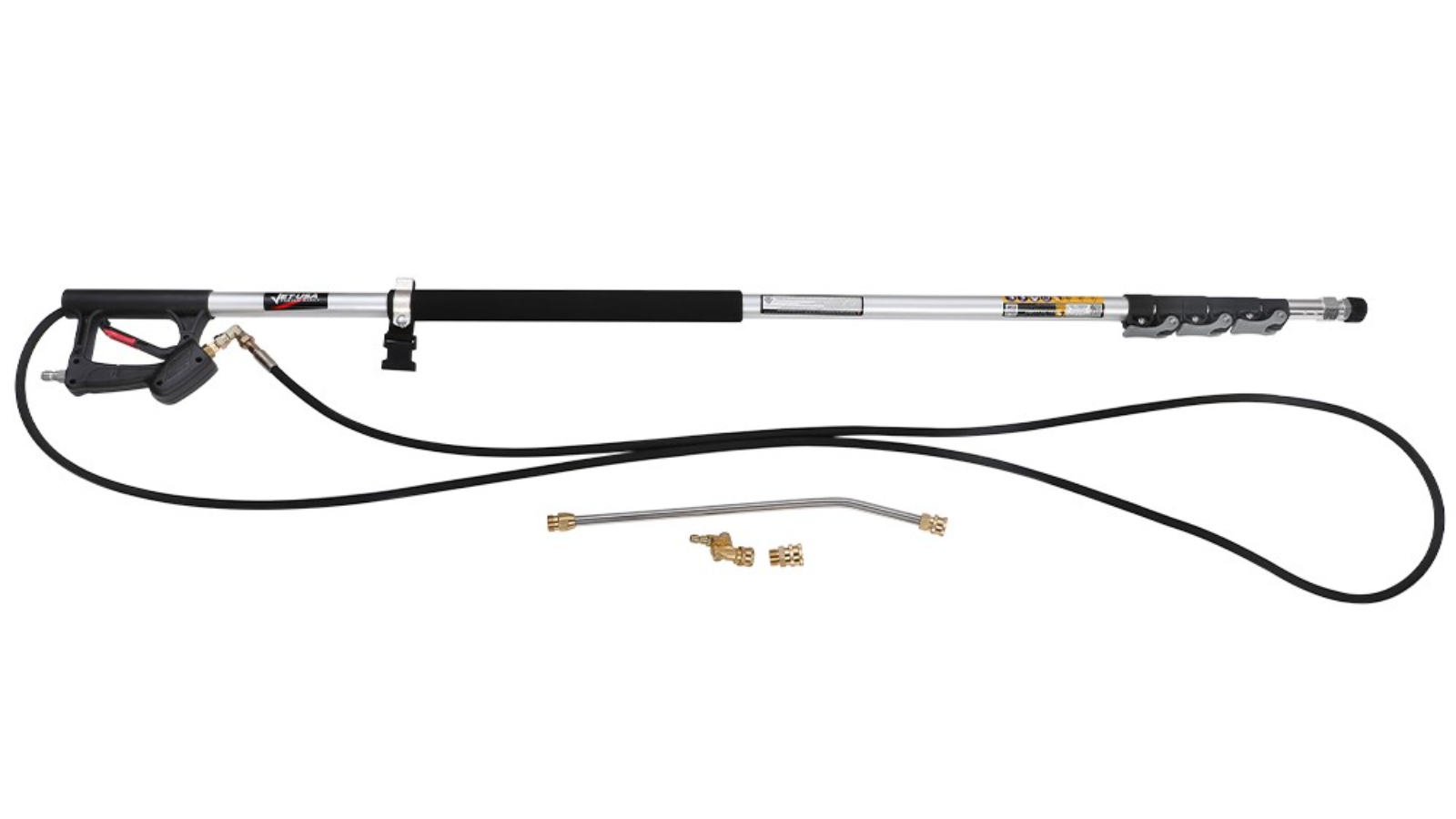 Jet-USA 5.5metre Long Telescopic Universal Pressure Washer Cleaner Pole ...