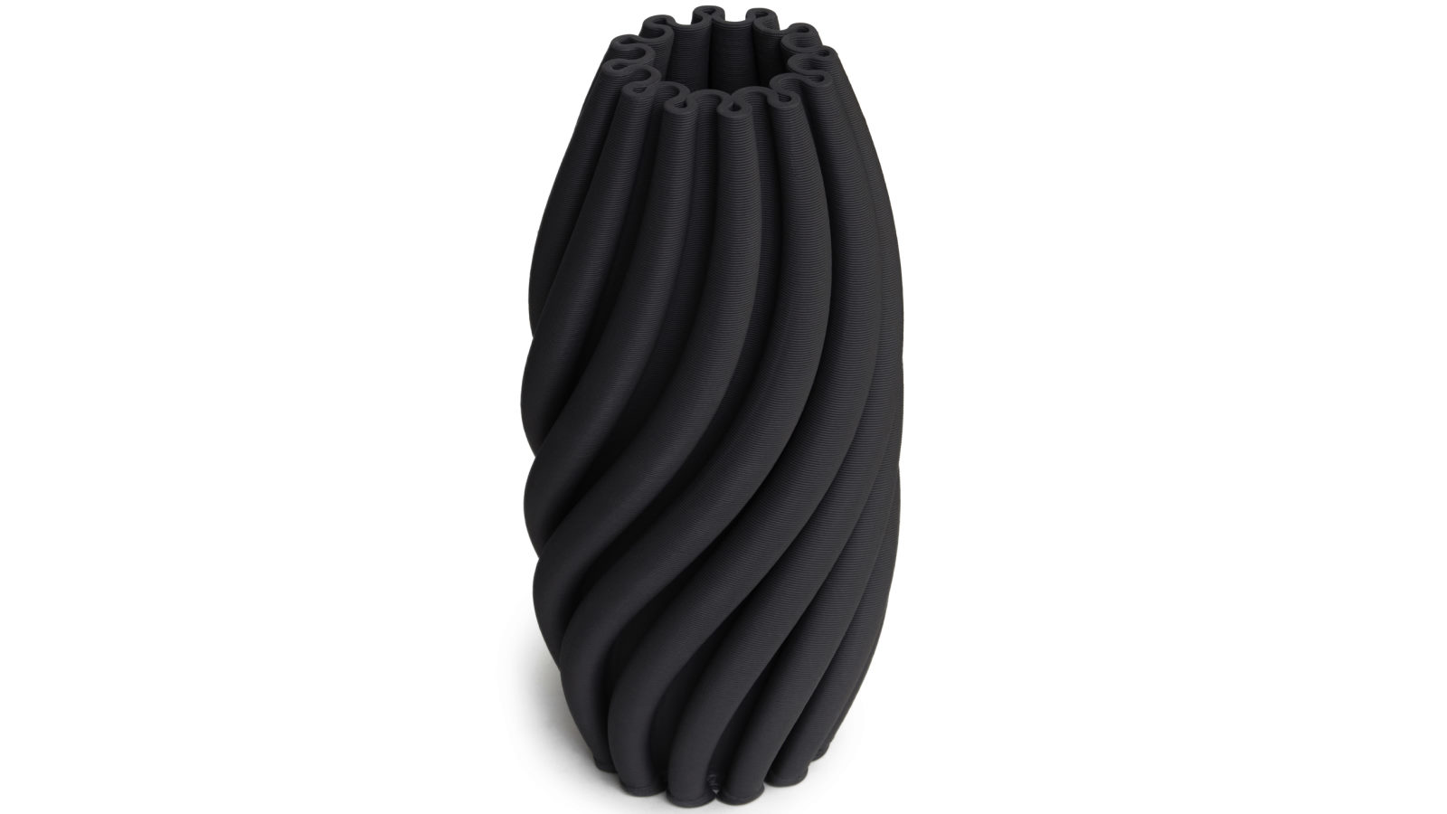 Stella 29cm Black Vase | Harvey Norman