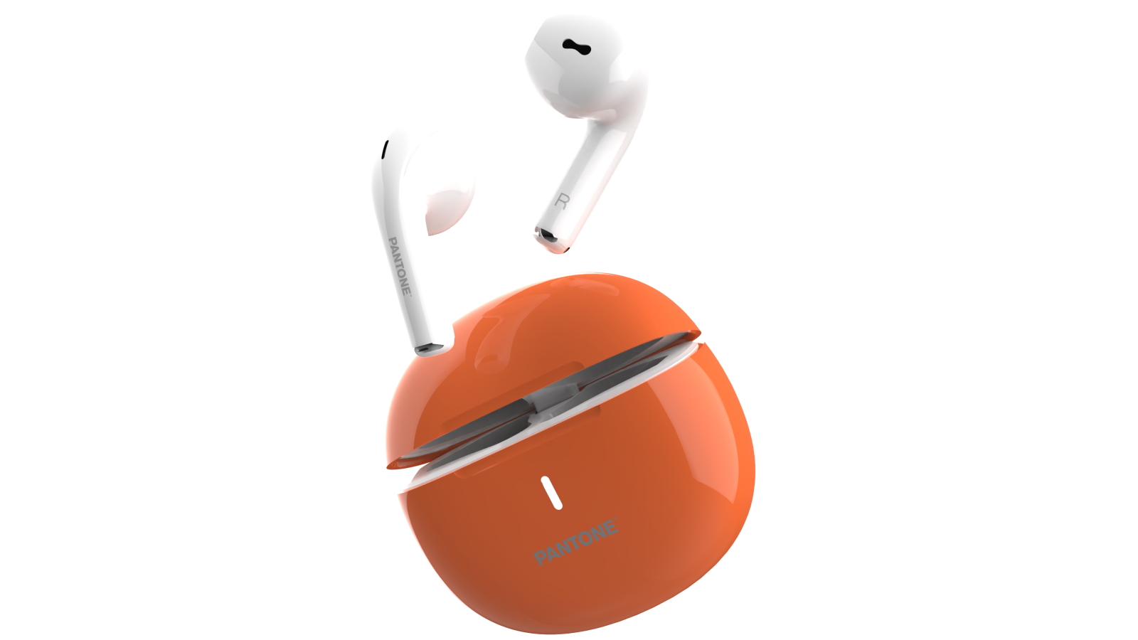 Pantone True Wireless Earbuds - Orange | Harvey Norman