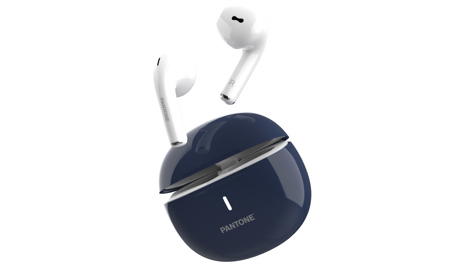 Pantone True Wireless Earbuds - Navy | Harvey Norman