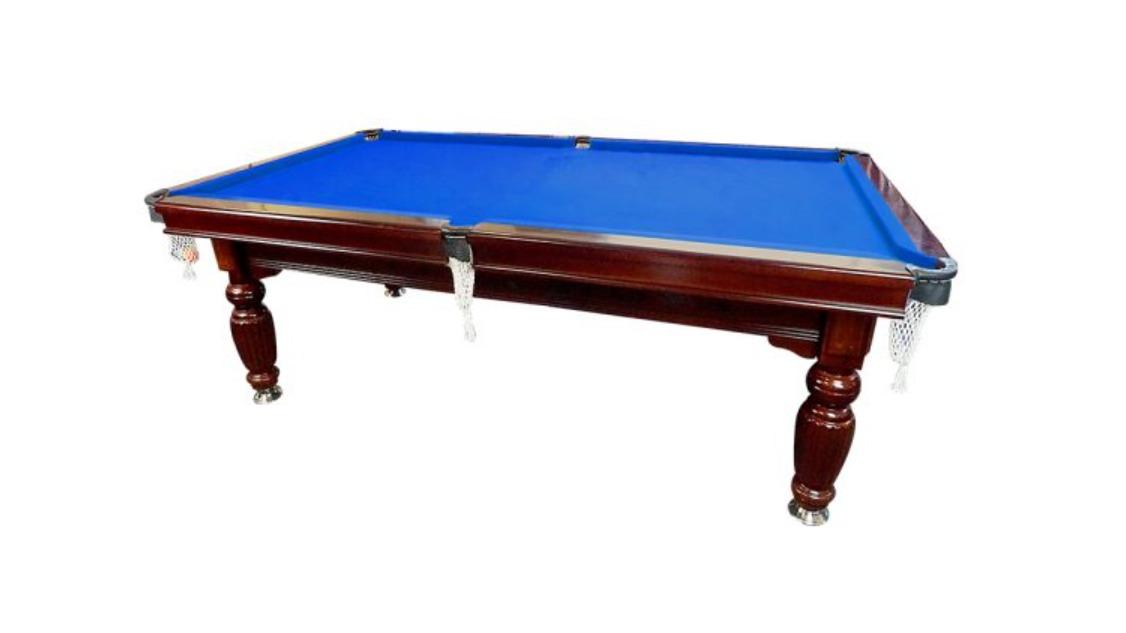 TopOne Sports 8ft Slate Walnut Frame Billiard Table With Accessories ...