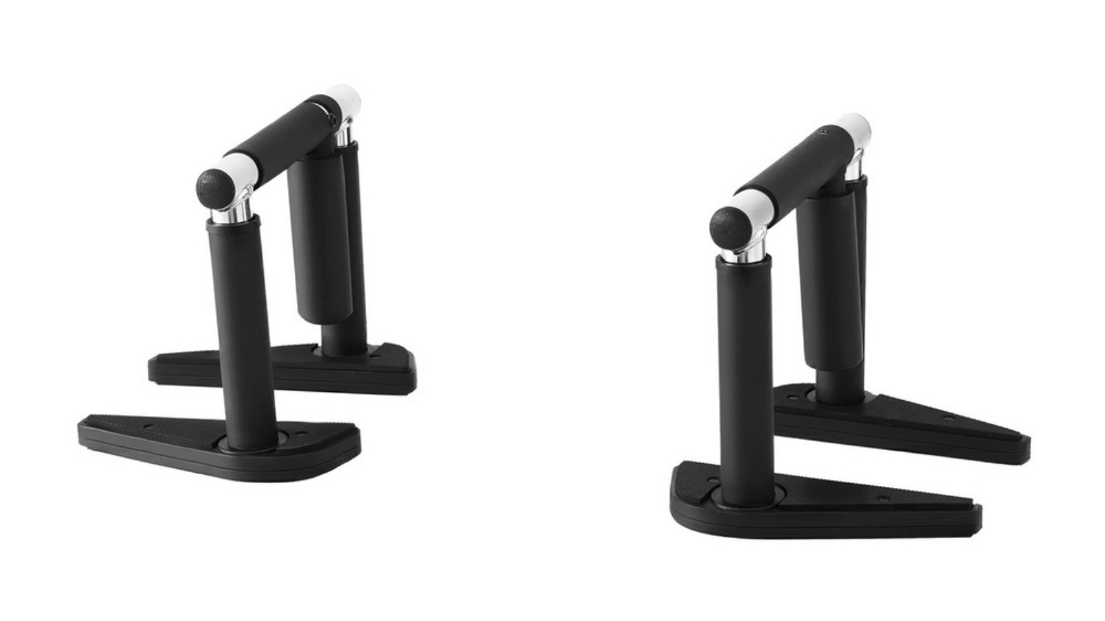 Everfit 2 Piece Portable Pull-Up Bar Set - Black | Harvey Norman