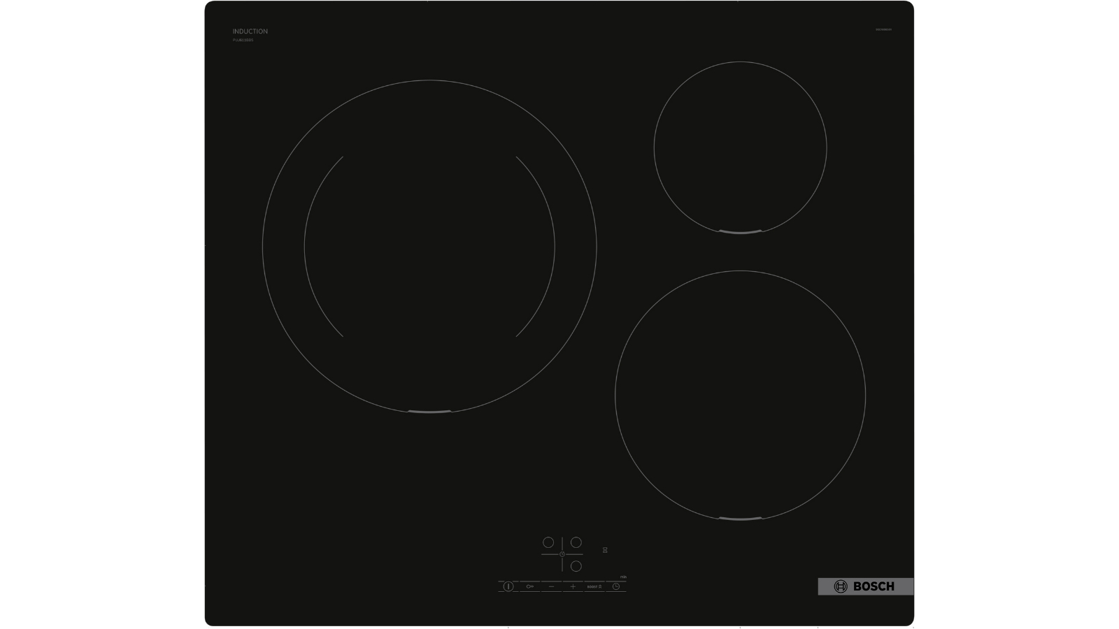 Bosch PUJ611BB5H Black Series 4 Induction Cooktop - 60cm | Harvey Norman